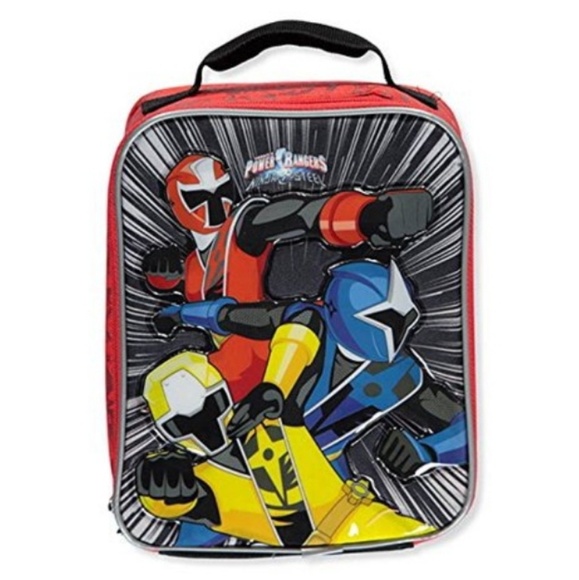 Accessories | Nwt Power Rangers 3d Molded Lunchbox Bag Tote | Poshmark